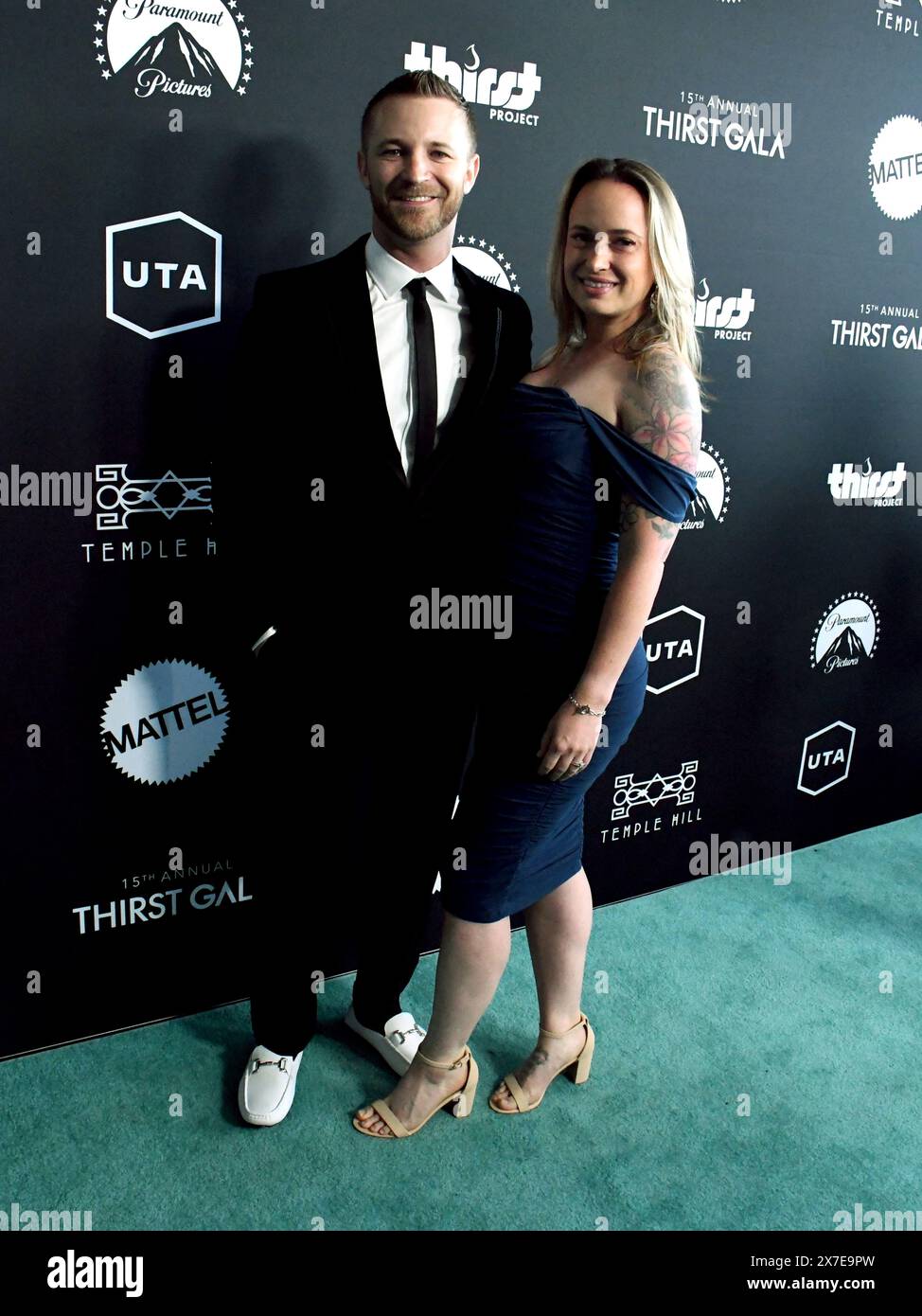 Los Angeles, California, USA 18th May 2024 Actor Michael Welch and wife ...