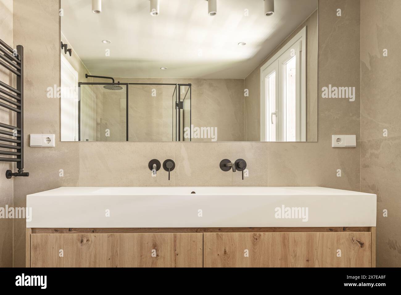 Bathroom Design Water can spill over walls and floors, and humid air ...