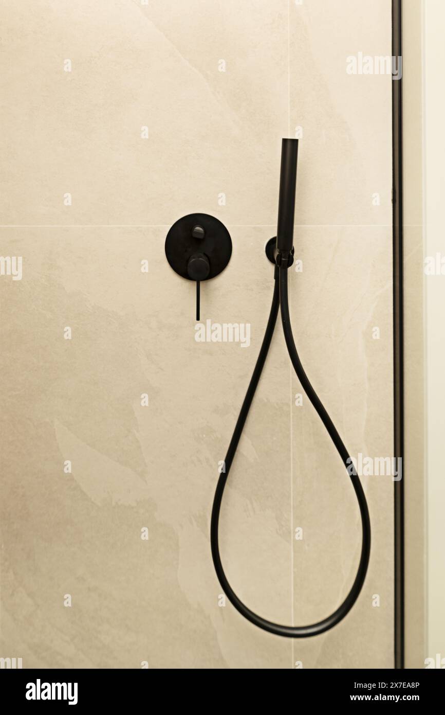 Installing a shower requires several water transport tubes. These ...