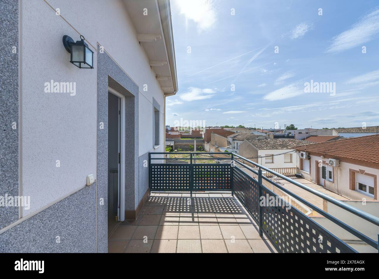 The terrace is the open-air area of the house, the habitable exterior ...