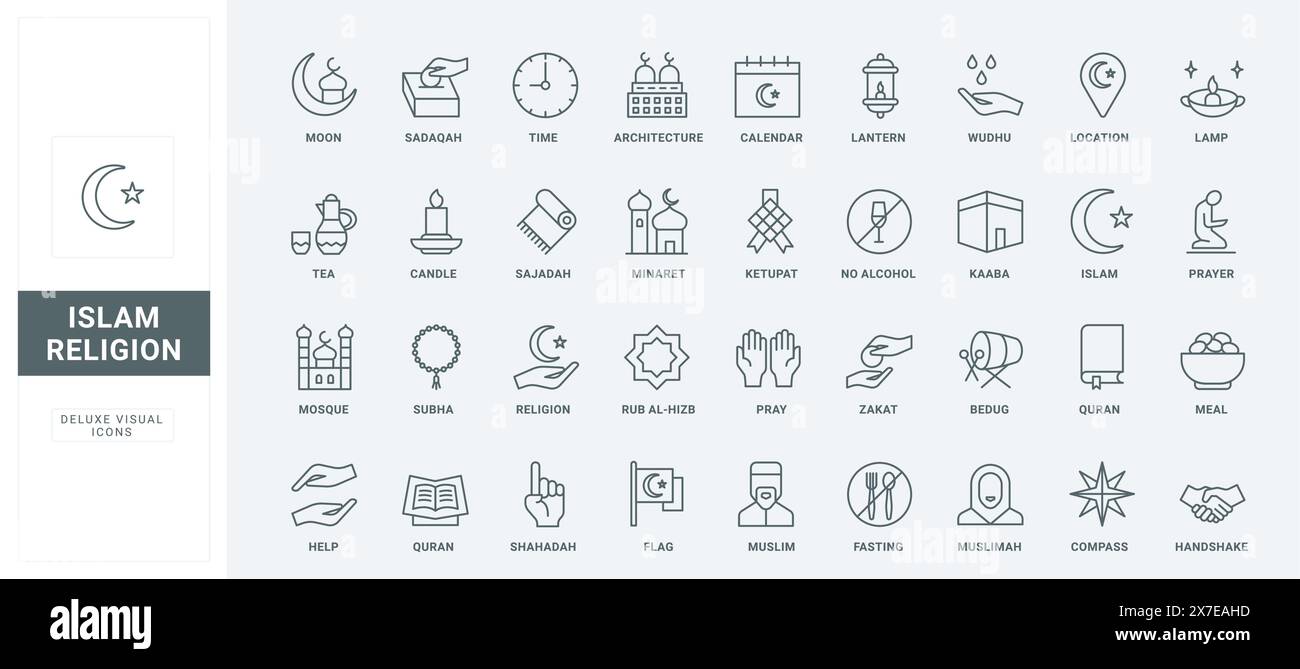 Muslim calendar for fasting, lantern and mosque, Ramadan Kareem and ...