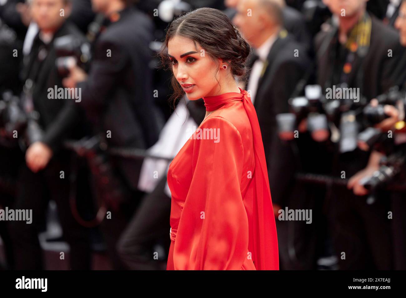 Cannes, France, 14 May 2024: Sarah Loinaz during the opening of the ...