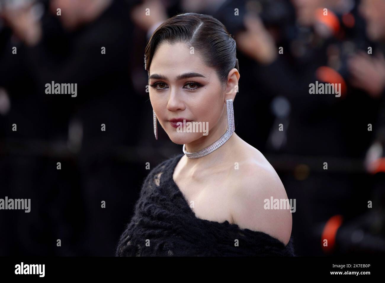 Cannes, France, 16.5.2024: Araya A. Hargate at the premiere of ...
