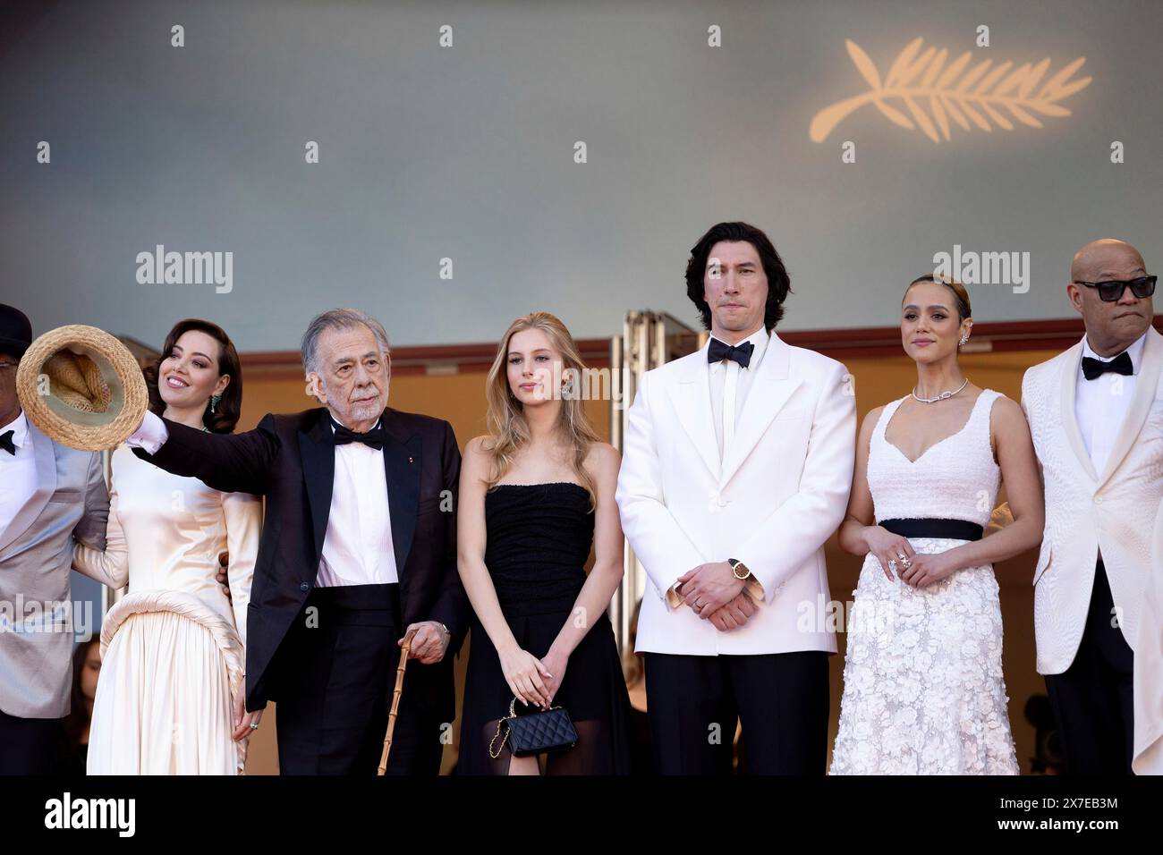 Cannes, France, 16 May 2024: Aubrey Plaza, Francis Ford Coppola, Romy ...