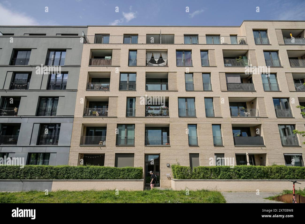 New build, residential building, Heidestrasse, Europacity, Moabit, Mitte, Berlin, Germany Stock ...