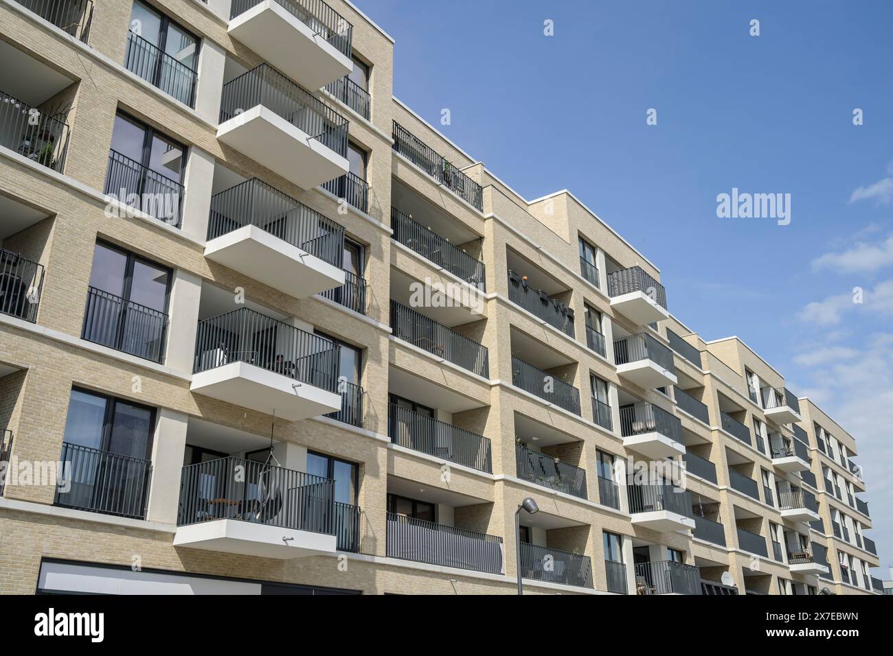 New build, residential building, Otto-Weidt-Platz, Heidestrasse ...