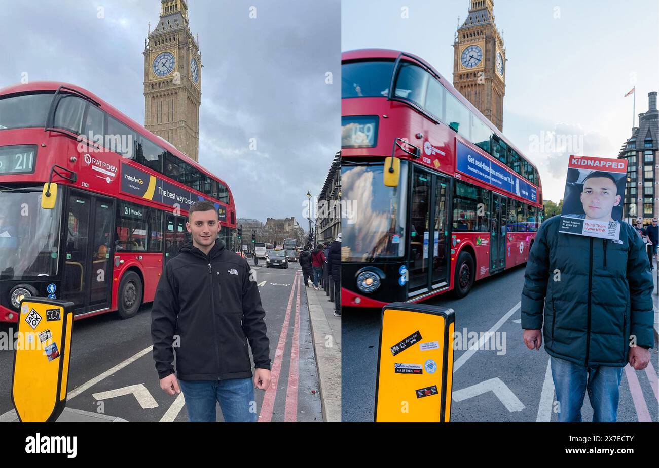 London, 19th May 2024. In early January 2023, Matan Angrest, 21, and ...