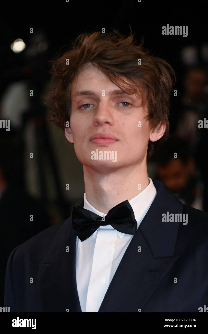 Cannes, France. 15th May, 2024. Oscar Lesage attending The Substance ...