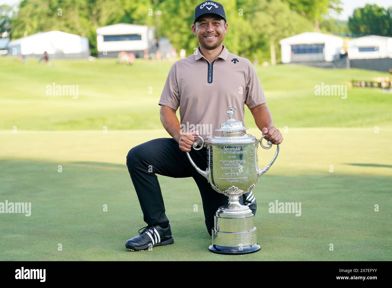 Xander schauffele pga championship hi-res stock photography and images ...