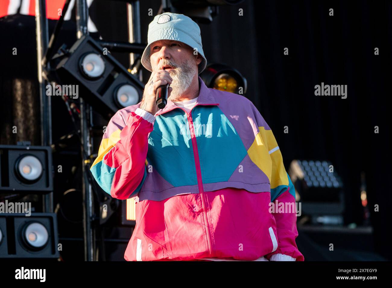 Fred Durst of Limp Bizkit performs during Sonic Temple Art and Music ...