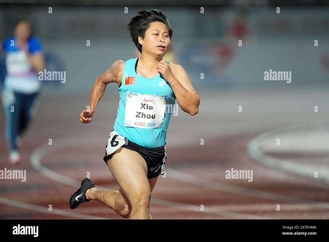 Kobe Japan. 19th May, 2024. Zhou Xia (CHN), MAY 19, 2024 - Athletics : Women's 200m T35 Final at ...