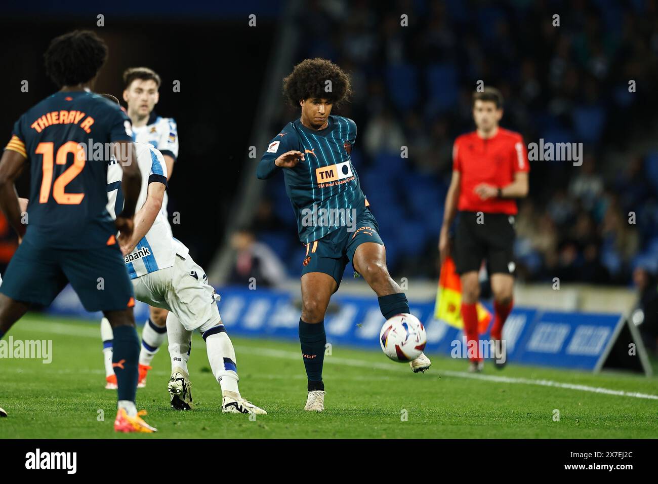 San Sebastian, Spain. 16th May, 2024. Peter Gonzalez (Valencia ...