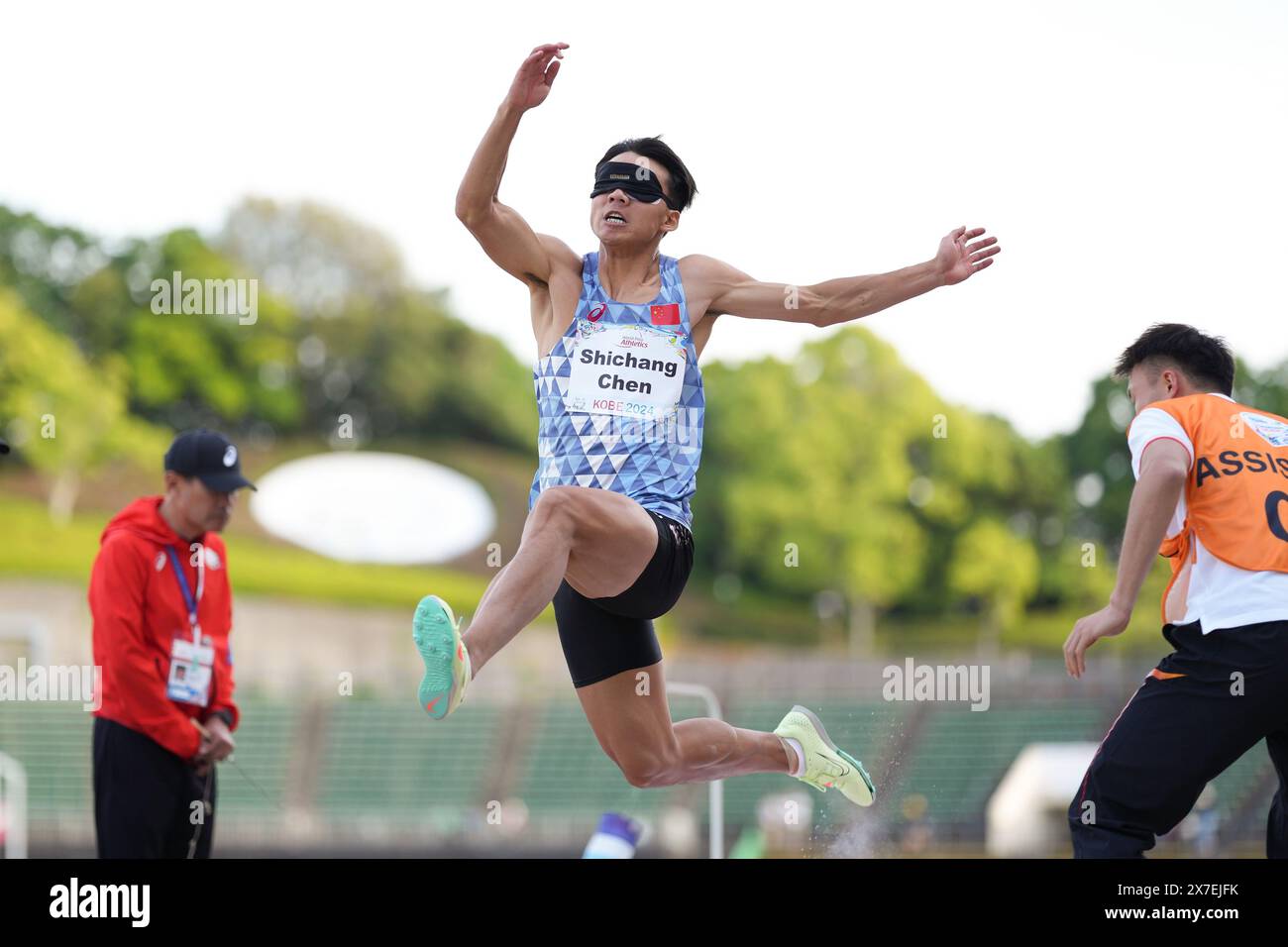 Hyogo, Japan. 17th May, 2024. CHEN Shichang (CHN) Athletics : Kobe 2024 ...