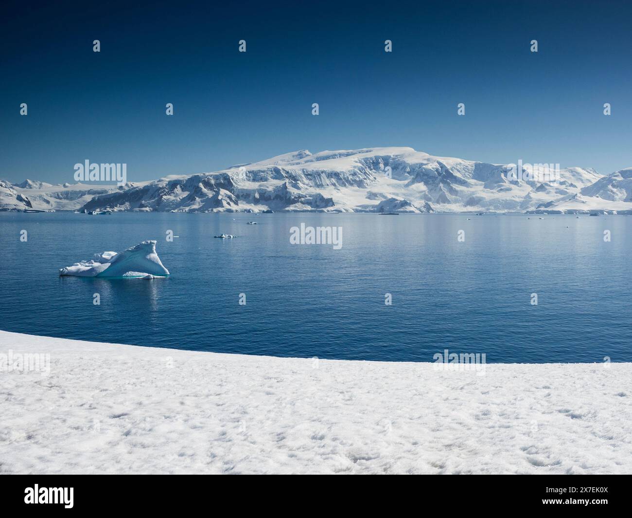 Small "growler" icebergs at Palaver Point, Two Hummock Island ...