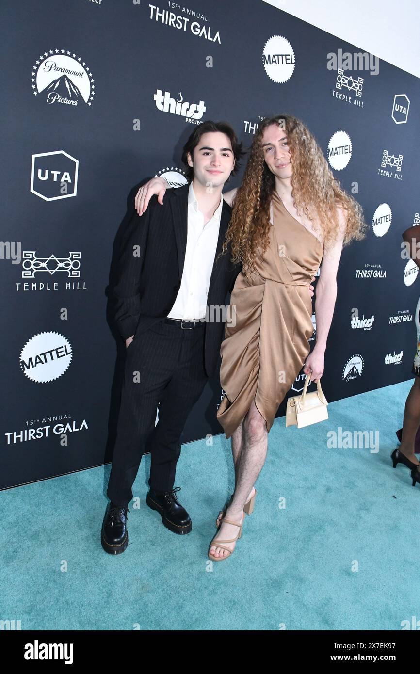 Los Angeles, California, USA 18th May 2024 Joshua Robert Colley and ...