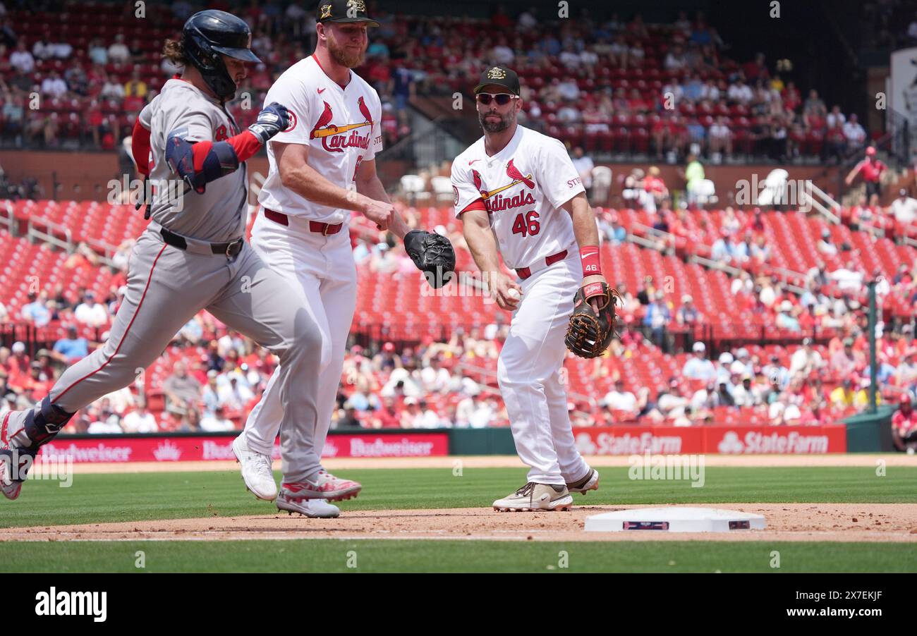 St. Louis, United States. 19th May, 2024. Boston Red Sox Ceddanne ...