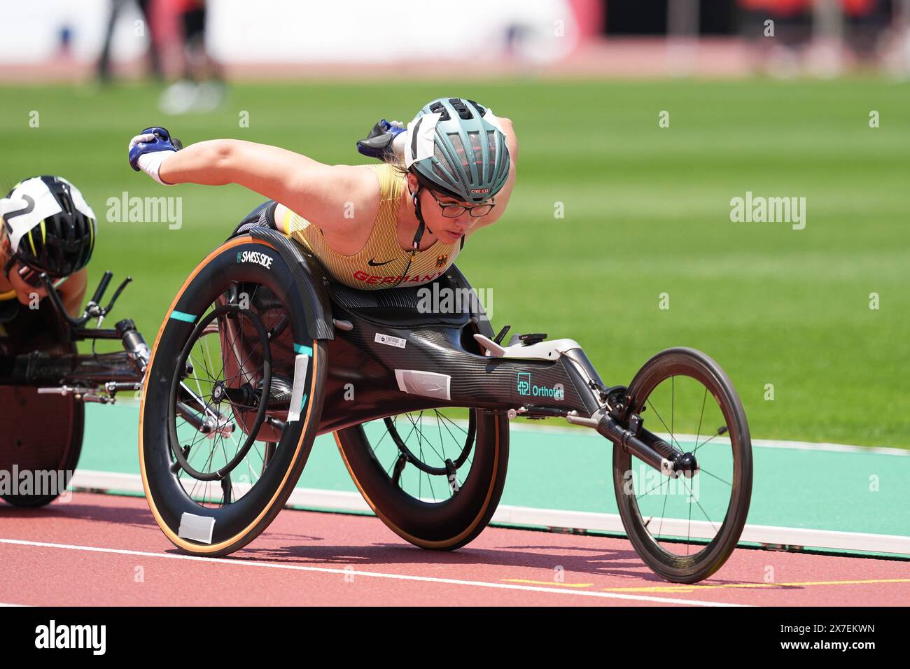 Hyogo, Japan. 18th May, 2024. Merle Menje (GER) Athletics : Kobe 2024 ...