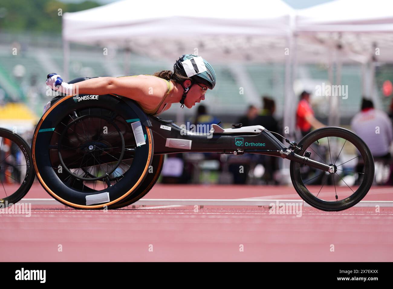 Hyogo, Japan. 18th May, 2024. Merle Menje (GER) Athletics : Kobe 2024 ...
