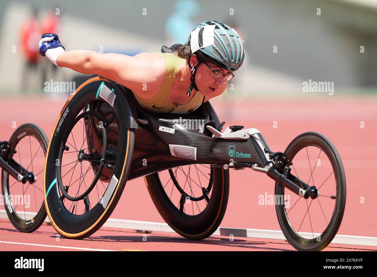 Hyogo, Japan. 18th May, 2024. Merle Menje (GER) Athletics : Kobe 2024 ...