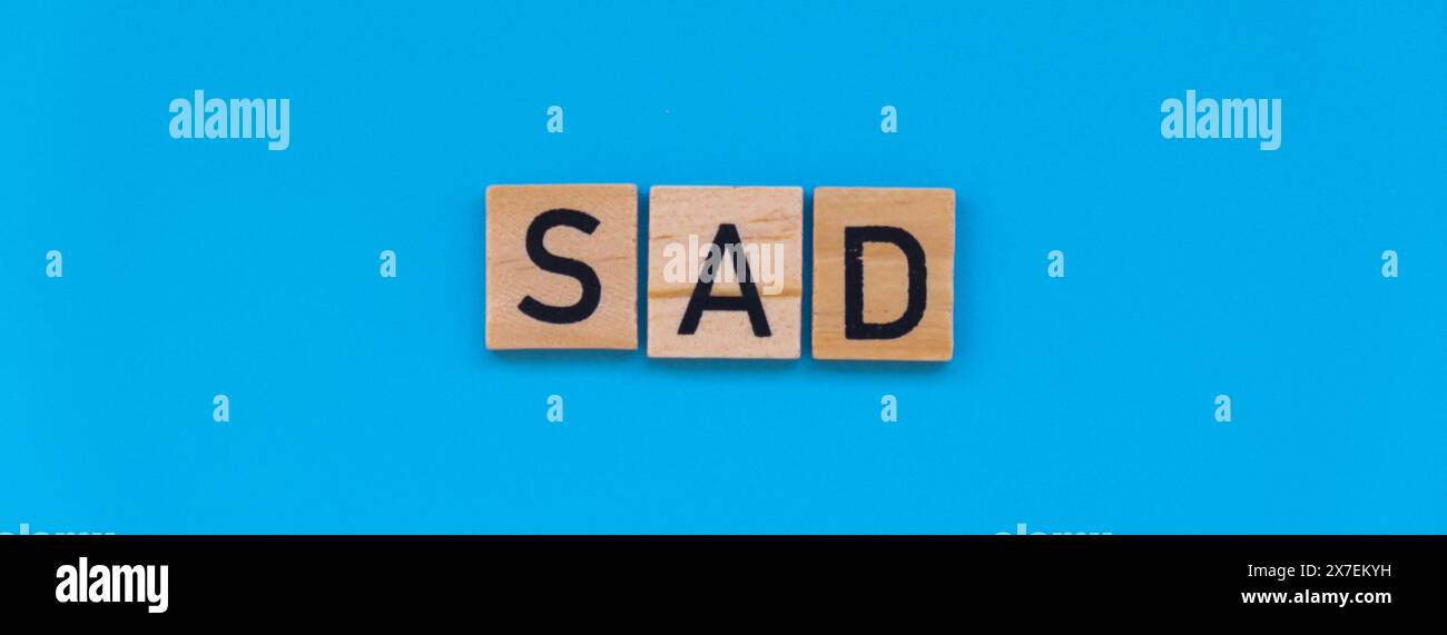 SAD seasonal affective disorder inscription message of mental health ...