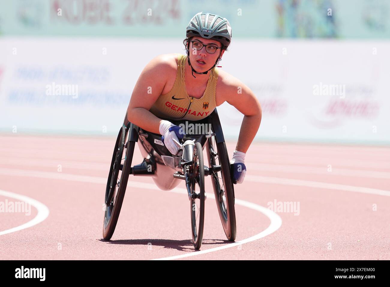 Hyogo, Japan. 18th May, 2024. Merle Menje (GER) Athletics : Kobe 2024 ...