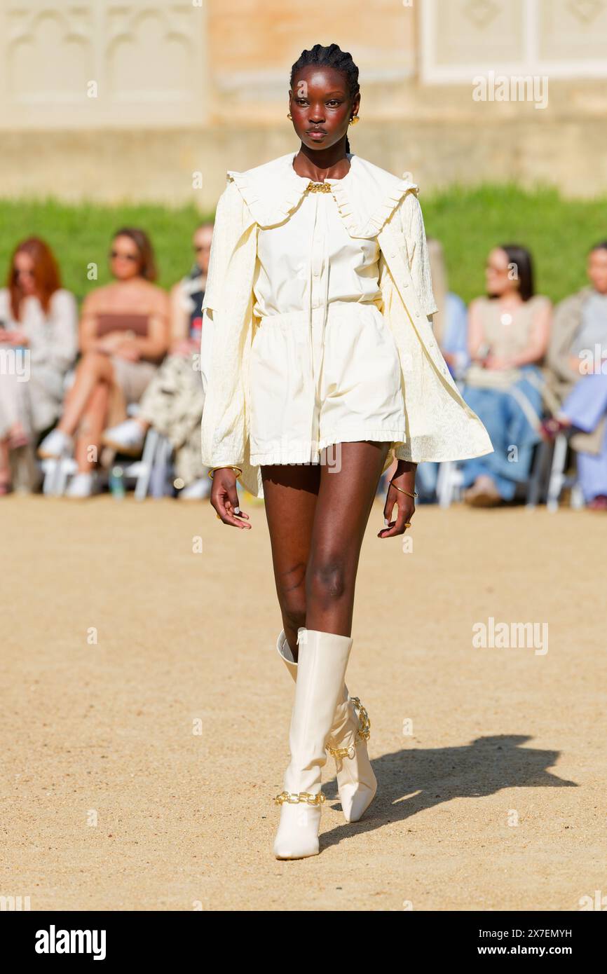A model walks the runway during the BLANCA show during Australian ...