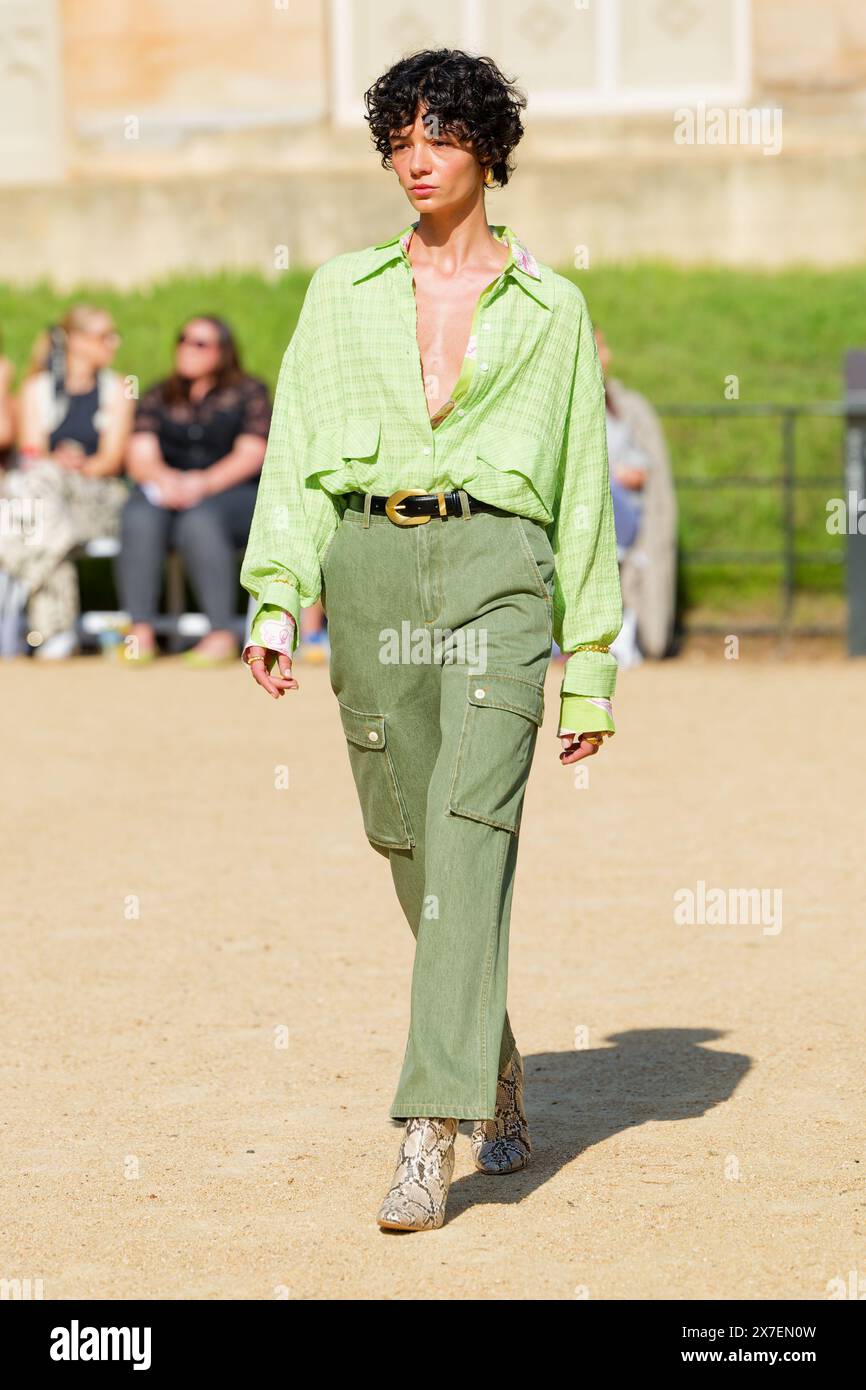 A model walks the runway during the BLANCA show during Australian ...