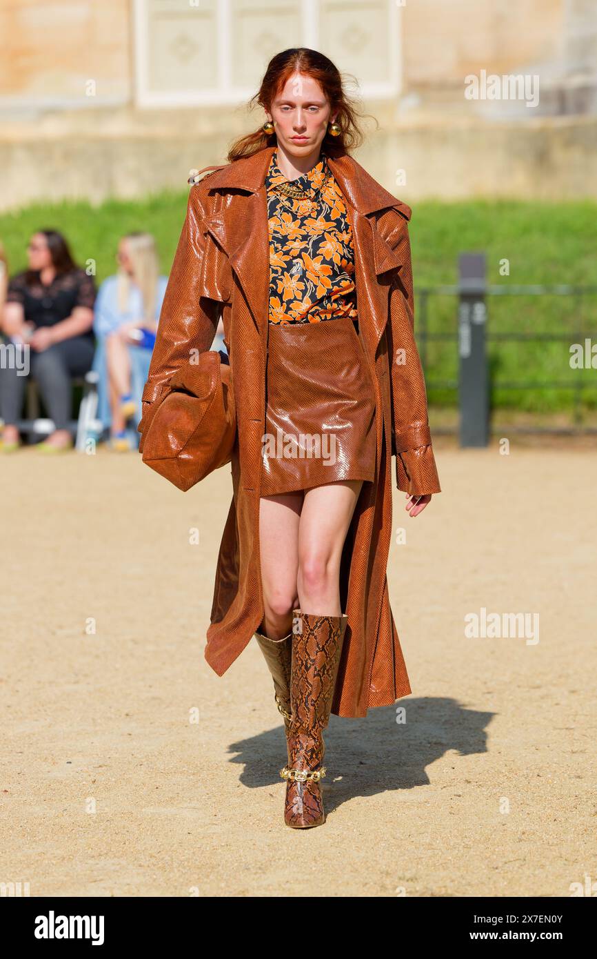 A model walks the runway during the BLANCA show during Australian ...