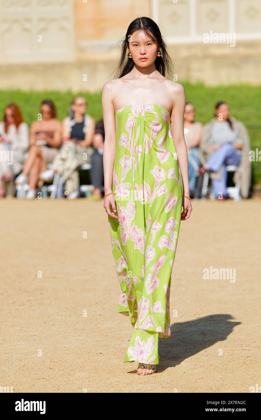 A model walks the runway during the BLANCA show during Australian ...