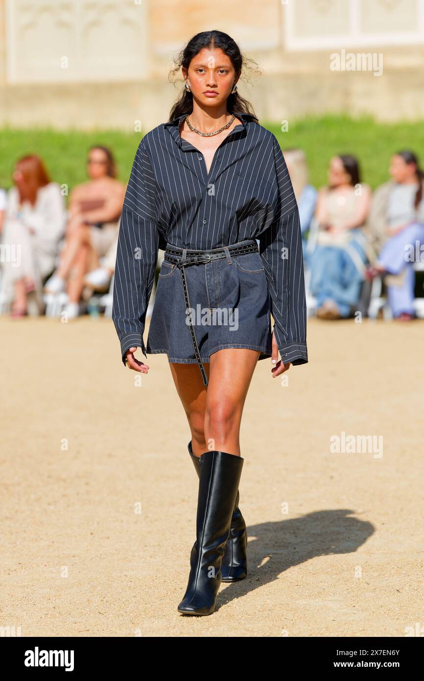 A model walks the runway during the BLANCA show during Australian ...
