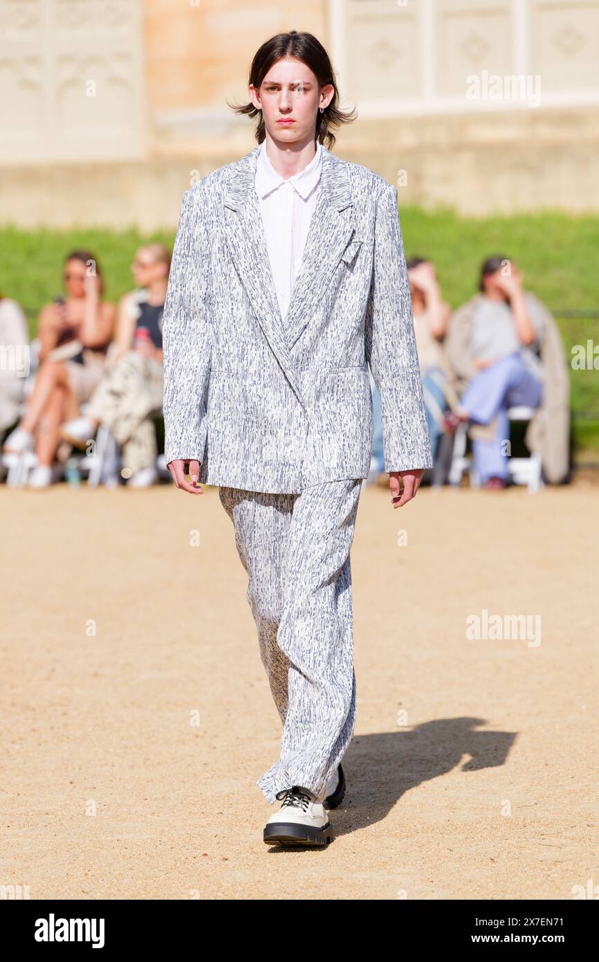 A model walks the runway during the BLANCA show during Australian ...