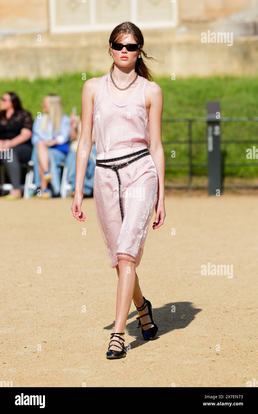 A model walks the runway during the BLANCA show during Australian ...