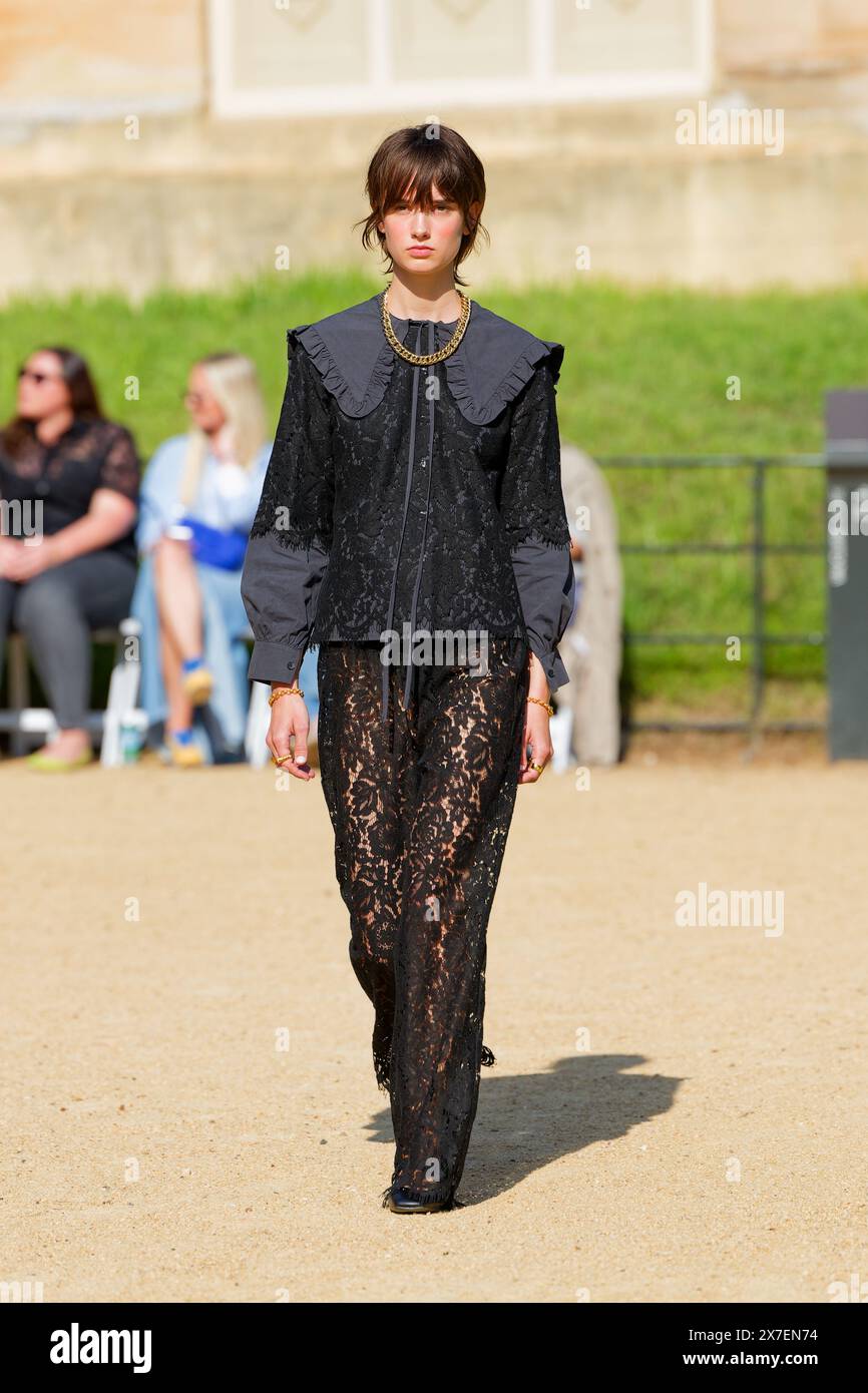 A model walks the runway during the BLANCA show during Australian ...