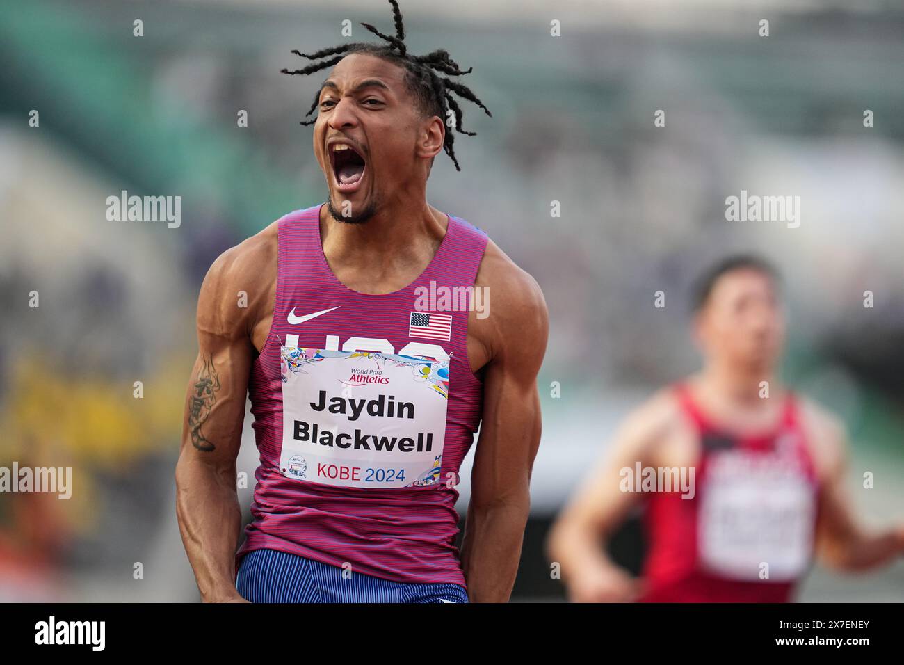 Hyogo, Japan. 18th May, 2024. Jaydin BLACKWELL (USA) Athletics : Kobe ...