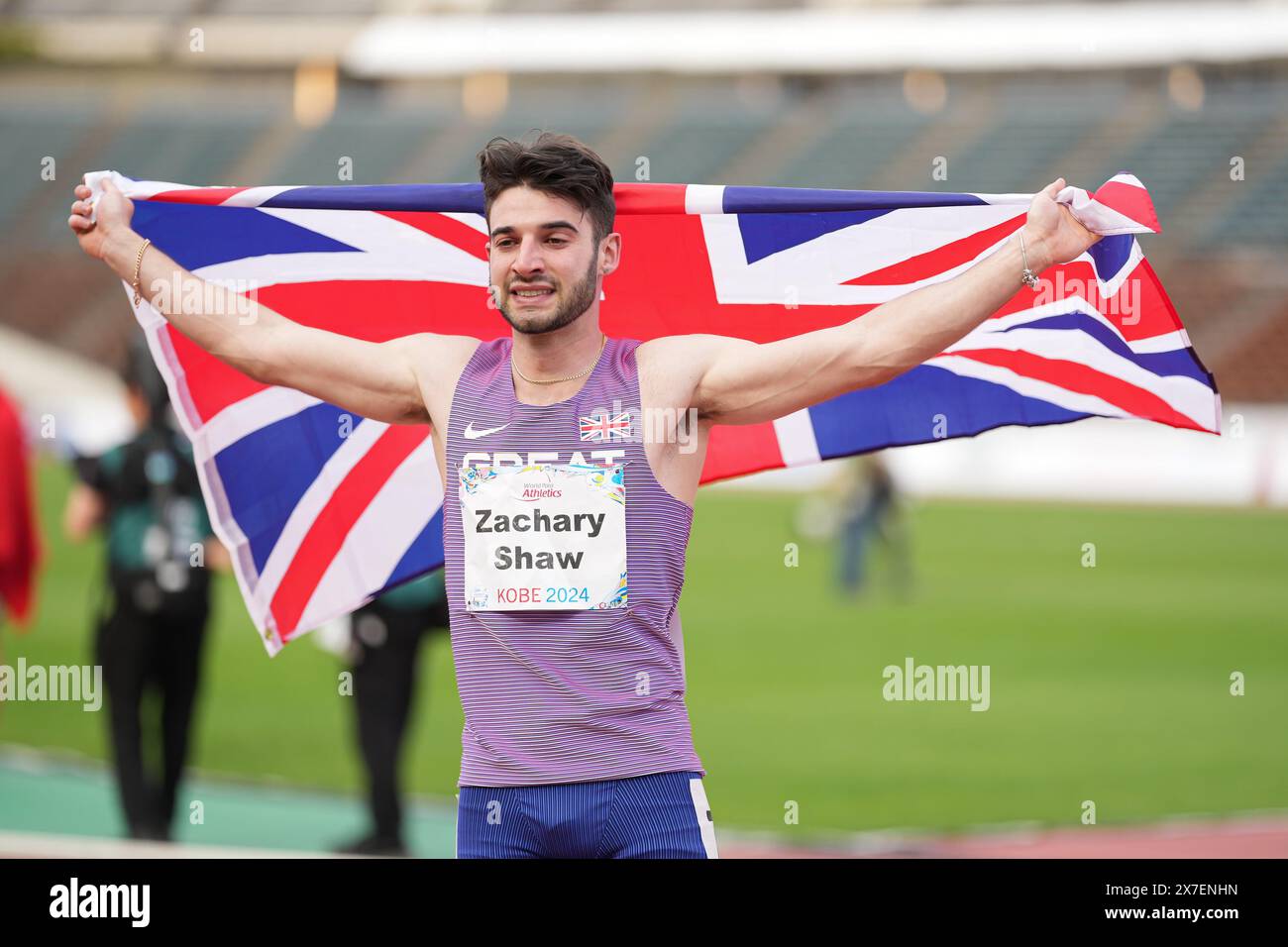 Hyogo, Japan. 18th May, 2024. Zachary SHAW (GBR) Athletics : Kobe 2024 ...