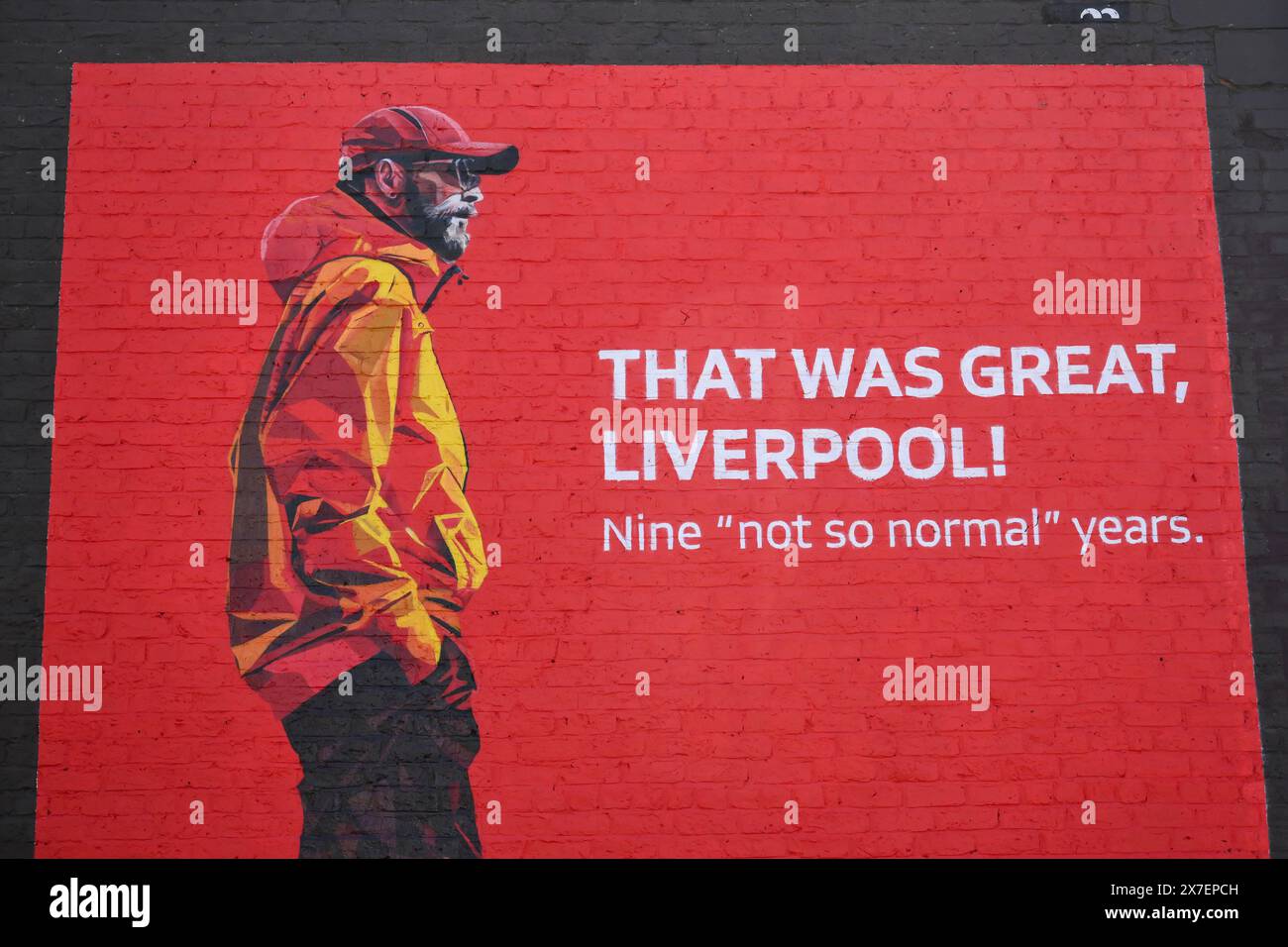 Liverpool manager jurgen klopp ahead premier league match anfield hi ...