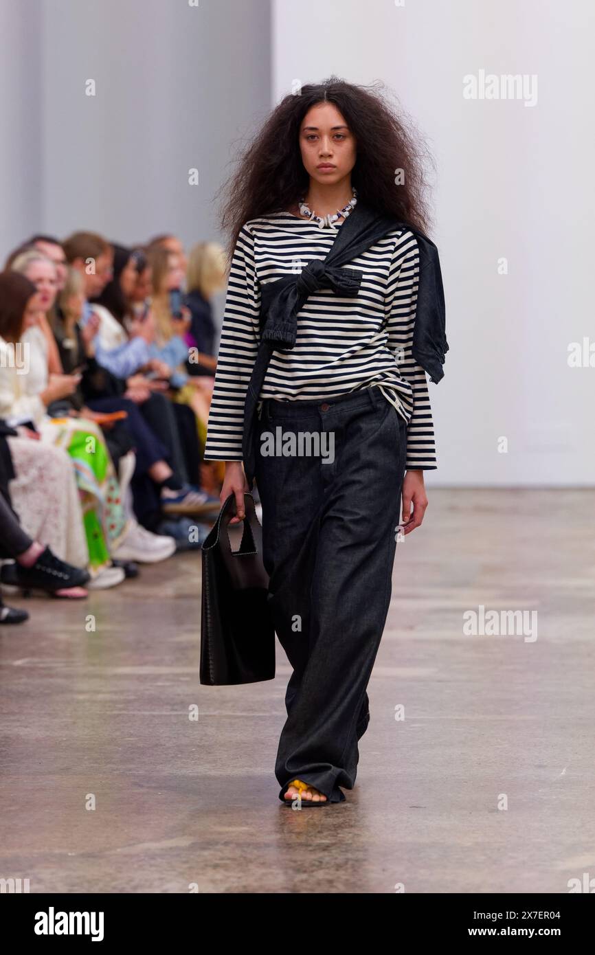 A model walks the runway during the MADRE NATURA show during Australian ...