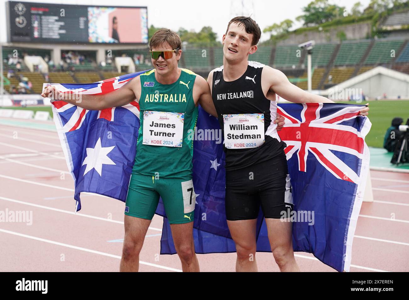 Hyogo, Japan. 19th May, 2024. (L-R) James TURNER (AUS), William STEDMAN ...