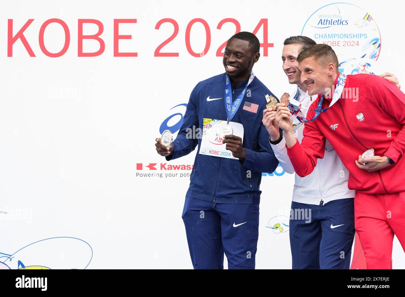 Hyogo, Japan. 19th May, 2024. (L-R) Derek LOCCIDENT (USA), Jonathan ...