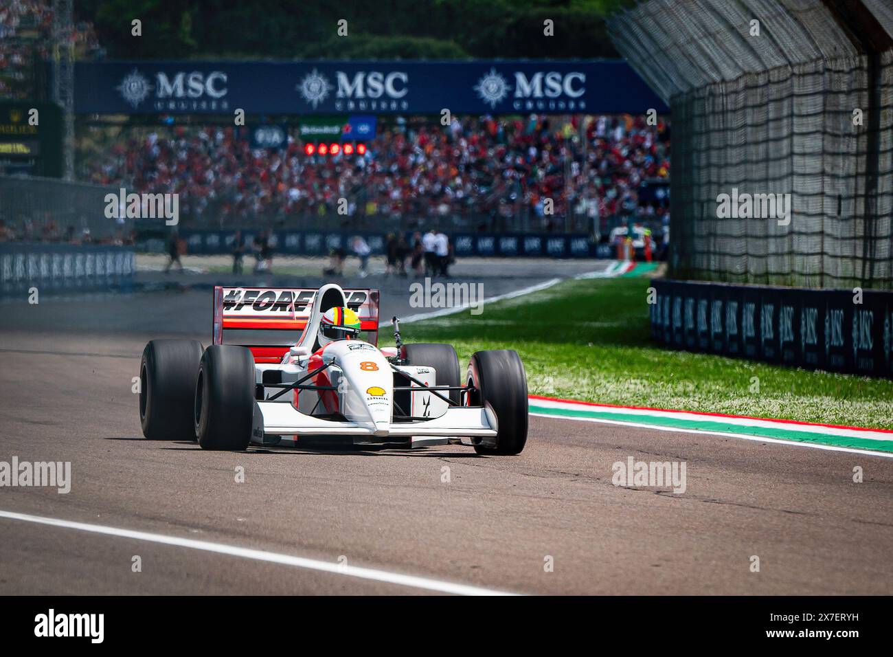 Drivers ayrton senna last winning car hi-res stock photography and ...
