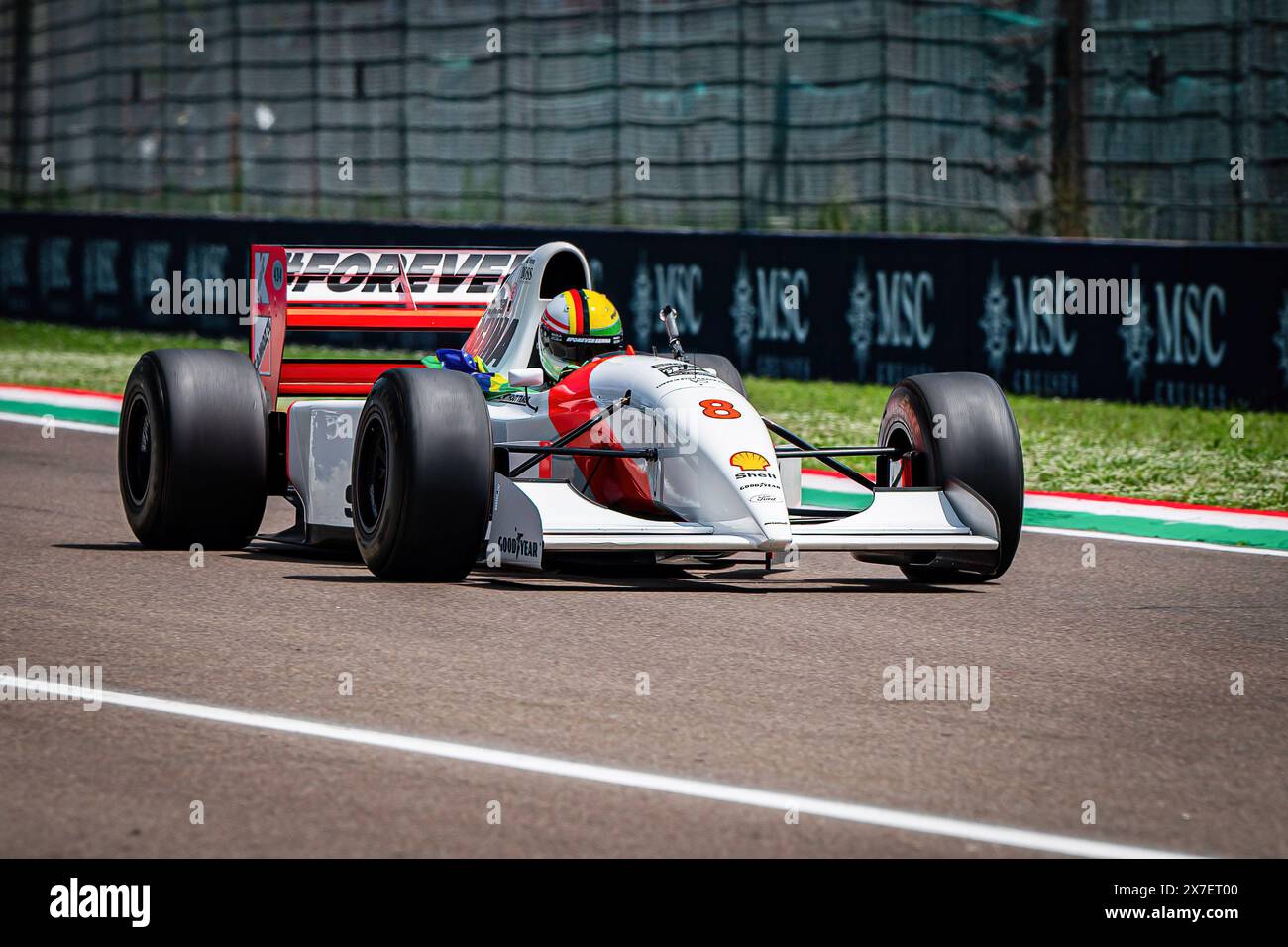 Drivers ayrton senna last winning car hi-res stock photography and ...