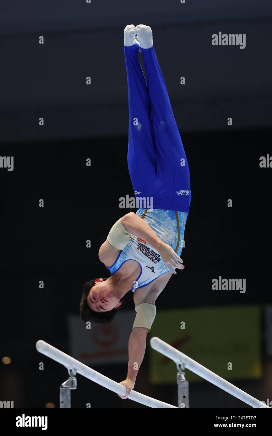 Takasaki Arena, Gunma, Japan. 19th May, 2024. Teppei Miwa, MAY 19, 2024 - Artistic Gymnastics ...