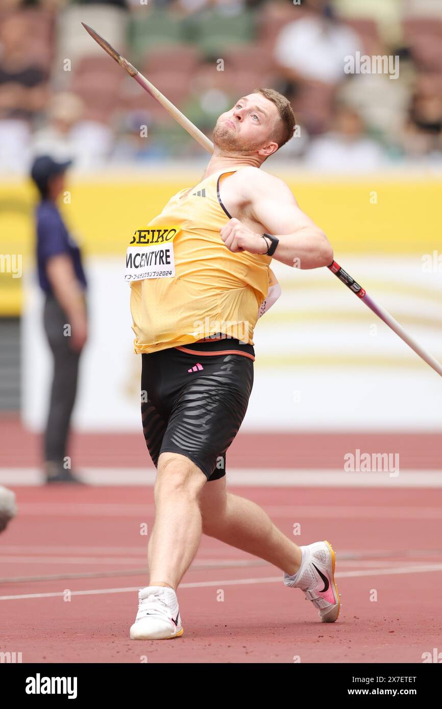 Tokyo, Japan. 19th May, 2024. Cameron Mcentyre Athletics : World ...