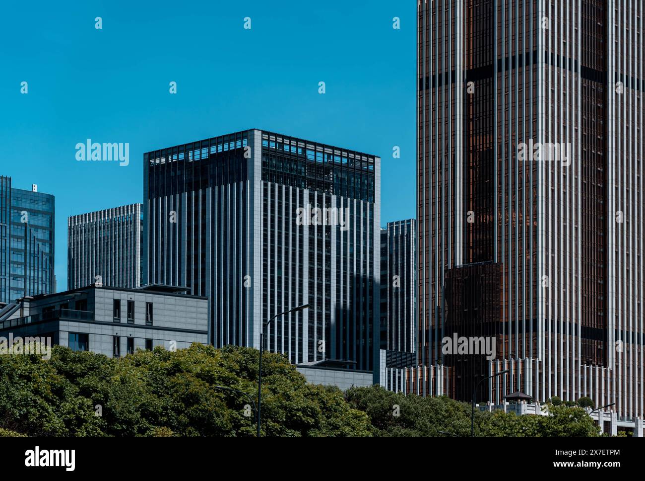 Modern Architecture; office building in China Stock Photo - Alamy