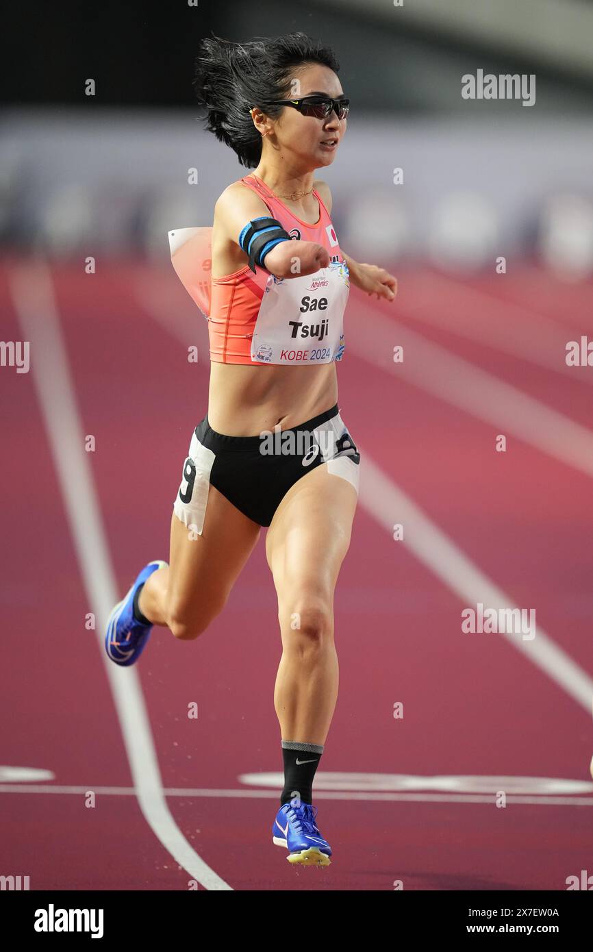 Hyogo, Japan. 19th May, 2024. Sae Tsuji (JPN) Athletics : Kobe 2024 ...