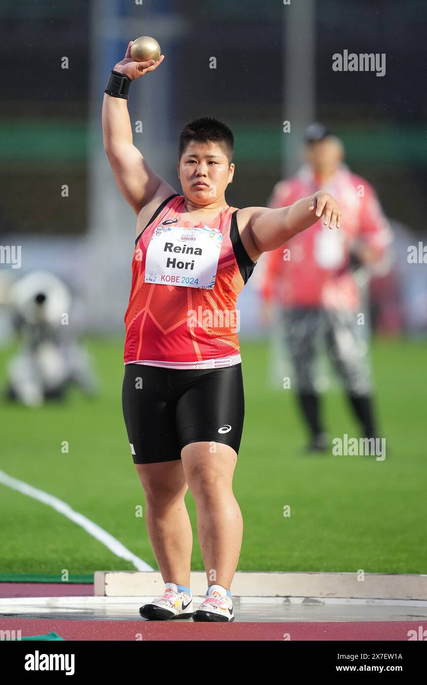 Hyogo, Japan. 19th May, 2024. Reina Hori (JPN) Athletics : Kobe 2024 ...