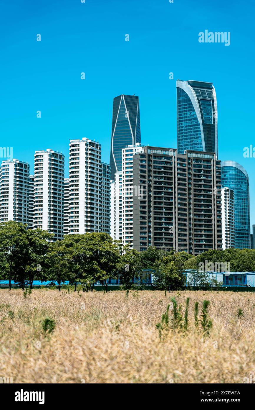 Modern Architecture; office building in China Stock Photo - Alamy
