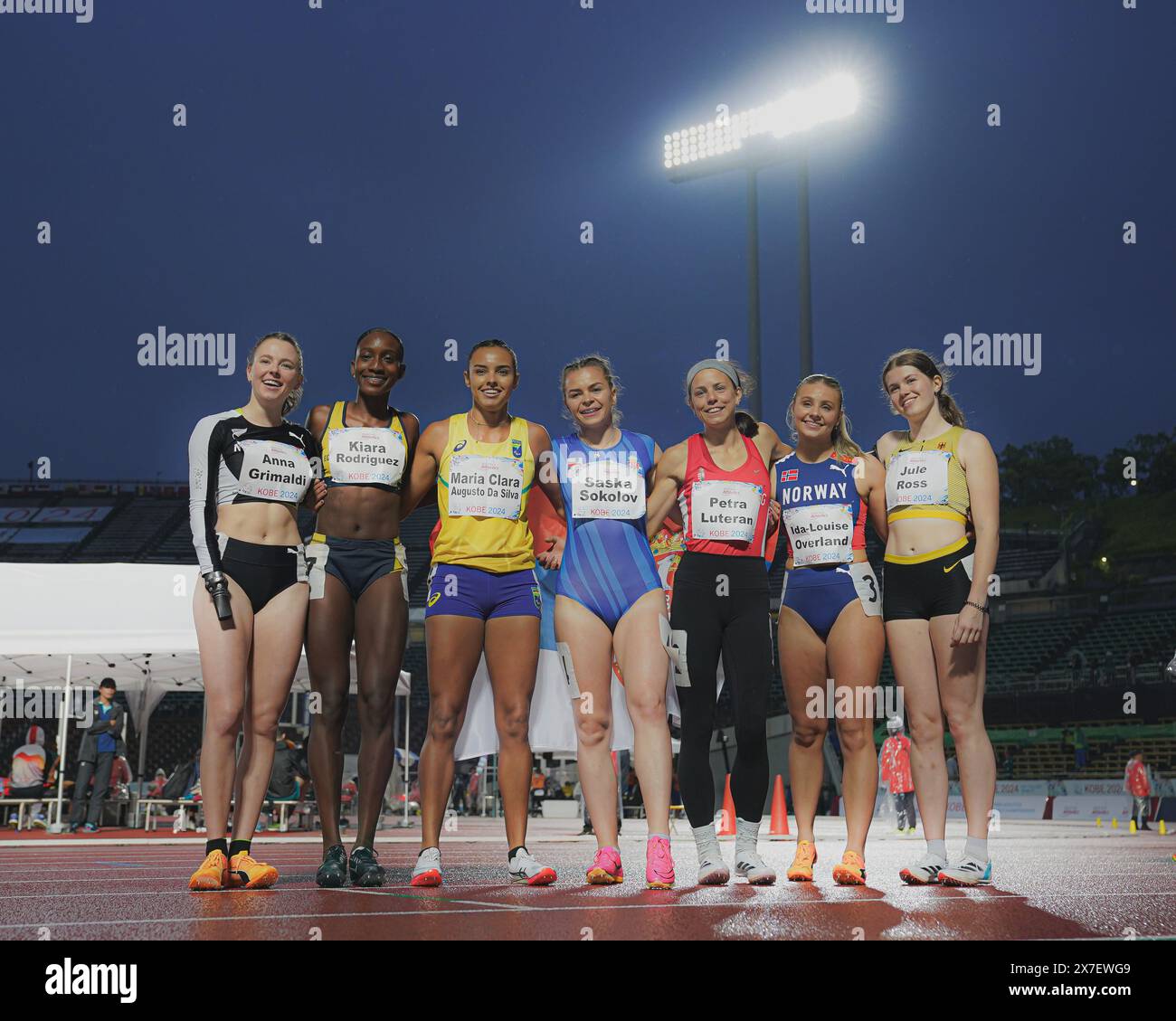 Hyogo, Japan. 19th May, 2024. General view Athletics : Kobe 2024 Para Athletics World ...