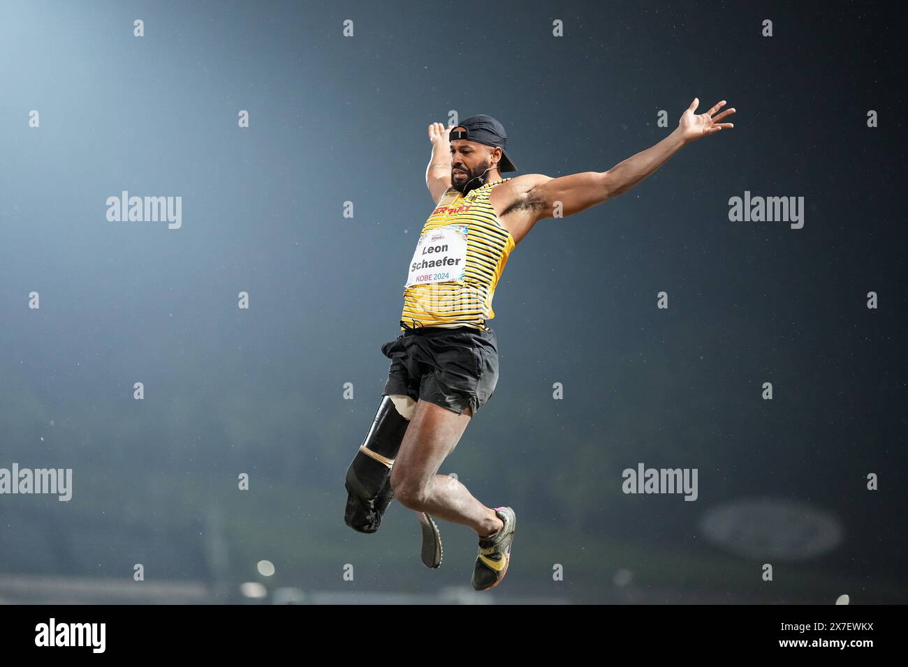 Hyogo, Japan. 19th May, 2024. Leon SCHAEFER (GER) Athletics : Kobe 2024 ...