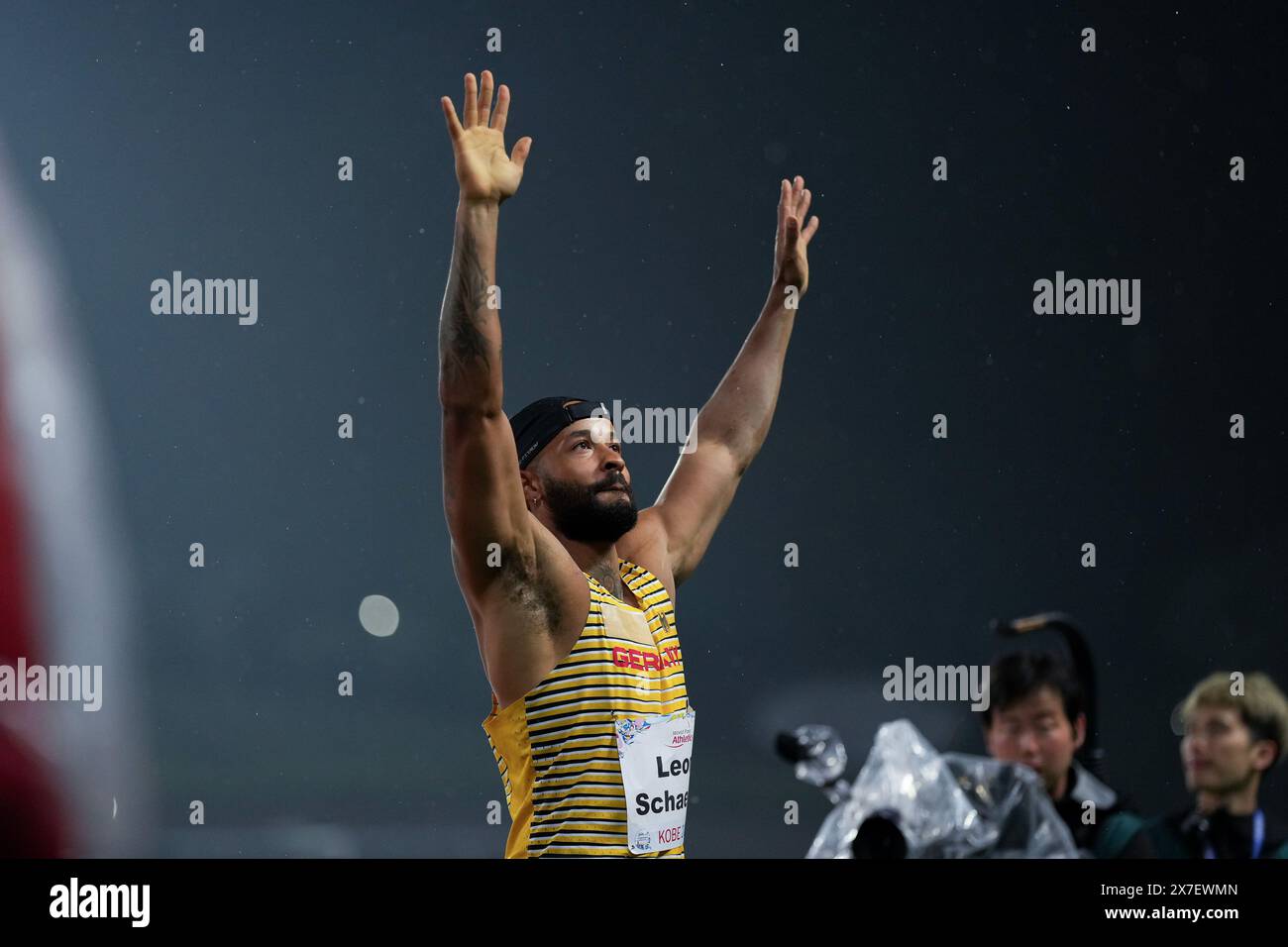 Hyogo, Japan. 19th May, 2024. Leon SCHAEFER (GER) Athletics : Kobe 2024 ...